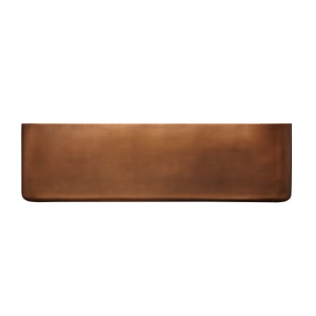 Signature Hardware 318962 Mira 34" Farmhouse Single Basin Copper ...
