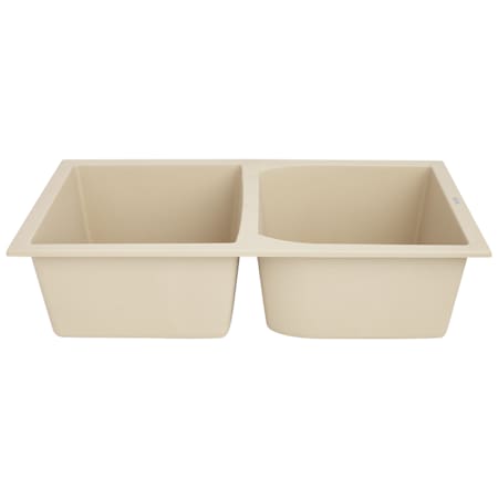 Signature Hardware 419643 Vernor 34" Drop In Double Basin Granite ...