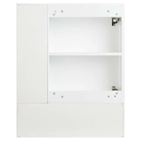 Signature Hardware 442641 Teague 24" W x 30" H Wood Framed Single Door ...