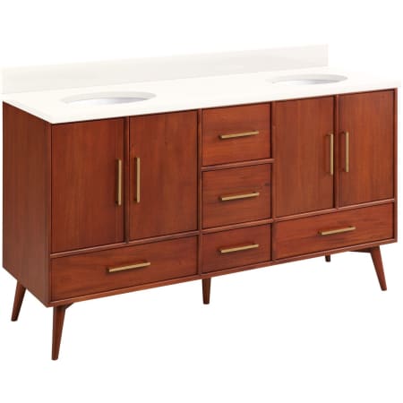 Signature Hardware 478974 Novak 60" Free Standing Double | Build.com