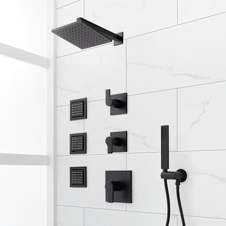 Signature Hardware SHK484709 Hibiscus Thermostatic Shower System with ...
