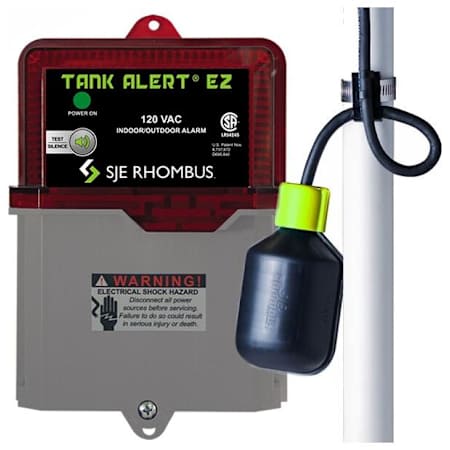 SJE Rhombus 1036592 TAEZ-01HTB - Tank Alert EZ Indoor/Outdoor High ...