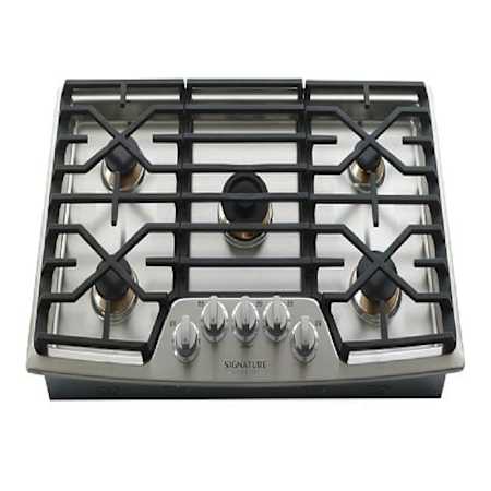 SKS UPCG3654ST 36 Inch Wide 5 Burner Liquid Propane / Natural Gas ...