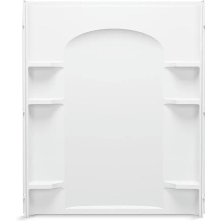 Sterling 72372100-0 Ensemble Curve 60" Vikrell Shower Back Wall ...