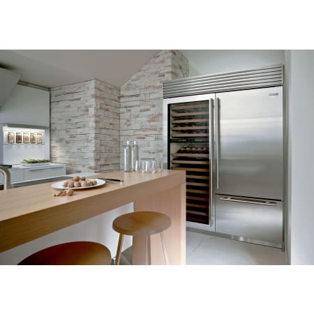 Sub-Zero BI-36UID/S/TH-LH 36 Inch Wide 21.7 Cu. Ft. Bottom Mount ...