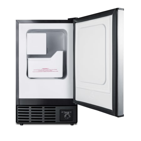 Summit BIM25 15 Inch Wide 12 Lbs. Capacity Built-In Ice Maker with 12 ...