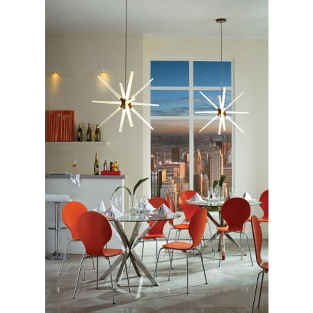 Tech Lighting 700PHT34R-LED930 Photon 34" Wide 3000K LED Sputnik ...