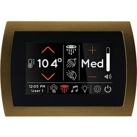 ThermaSol STCU-AB SignaTouch LCD Steam Shower Controller with Light ...