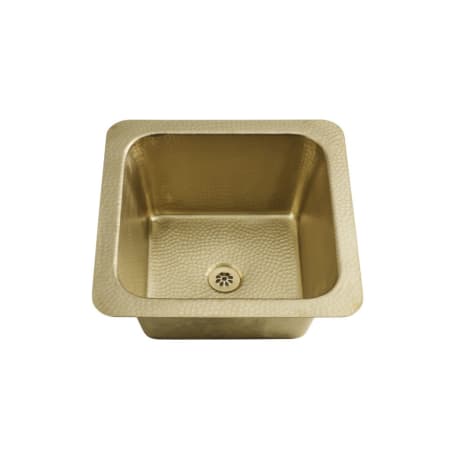 Thompson Traders 1S-HPB Tamayo 15-5/8" Undermount Single Basin Hammered ...