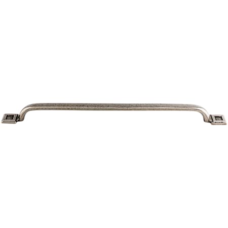 Top Knobs M1825 Square 12 Inch Center to Center Handle Cabinet Pull from the Britannia ...