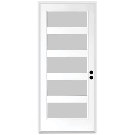 Trimlite 3080LHISPSF20F5LS69161DM 36" W x 96" H Etched 5-Lite ...