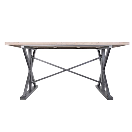 Varaluz 4FTA0101 Dawson 63" Long Urban Industrial Dining Table | Build.com