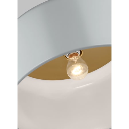 Visual Comfort 7705401EN3-118 Malone 16" Wide LED Flush Mount Ceiling ...