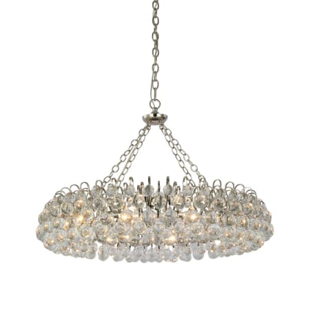Visual Comfort ARN 5118PN-CG Bellvale 10 Light 37" Wide Crystal Ring ...