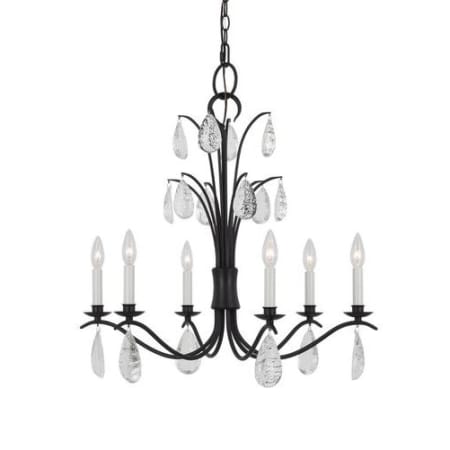 Visual Comfort CC1616AI Shannon 6 Light 26" Wide Crystal Chandelier ...