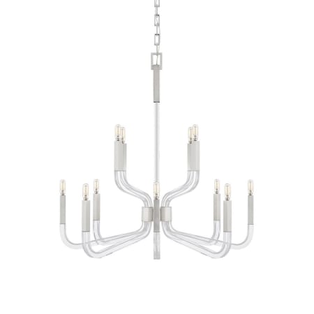 Visual Comfort CHC 5903PN/CG Reagan 12 Light 32" Wide Chandelier ...