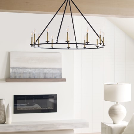 Visual Comfort CHC 5174AI Darlana 40" Large Single Ring Chandelier by ...