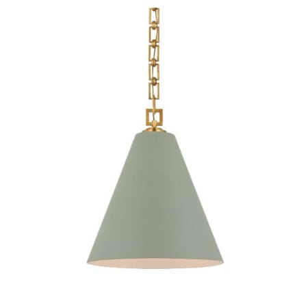 Visual Comfort JN 5321CEL/G Theo 14" Wide Pendant | Ferguson Home