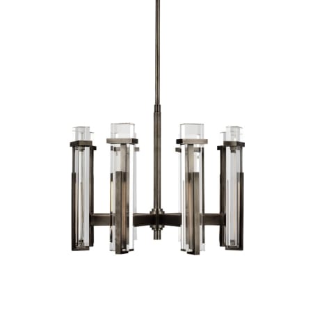 Visual Comfort S 5911BZ-CG Malik 24" Wide LED Crystal Chandelier ...