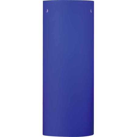 Volume Lighting GS-315 8" Height Etched Blue Cased Glass Cylindrical ...