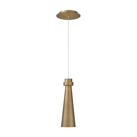 WAC Lighting PD-72912-T24-AB Future 4" Wide LED Mini Pendant | Build.com