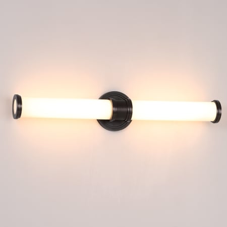 WAC Lighting WS-39528-AB Ashton 2 Light 28-3/4" Wide Integrated LED ...