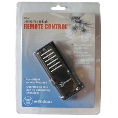 Westinghouse 77840 4 Speed Ceiling Fan Remote with Dimming Control ...