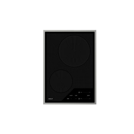 Wolf CI152TF/S 15 Inch Wide 2 Burner Electric Induction Cooktop ...