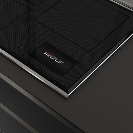 Wolf CI36560T/S 36 Inch Wide 5 Burner Induction Cooktop with Control ...