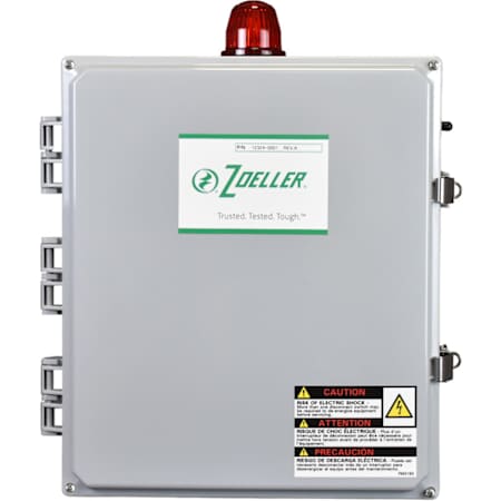 Zoeller 124D4-0001 Pivot Pro Duplex Alternator Control Panel with Alarm ...