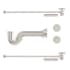 Brizo AVS5-OD101-BN Odin Decorative Sink Supply Kit with Angle Stops ...