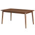 Delacora DS-D061002 Draper 62" W Minimalist Contemporary Hardwood ...