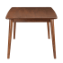 Delacora DS-D061002 Draper 62" W Minimalist Contemporary Hardwood ...