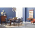 Delacora DS-D061002 Draper 62" W Minimalist Contemporary Hardwood ...