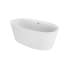 Jacuzzi TRF67-3424JOC-AW Amalia 67" Free Standing Acrylic Soaking Tub ...