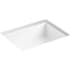 Kohler K-37626-0 Verticyl 16-5/8" Rectangular Vitreous China Undermount ...