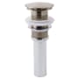 Brizo RP72413BL 1-5/8" Push Button Drain Assembly - Less Overflow ...