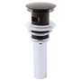 Brizo RP72414BL 1-5/8" Push Button Drain Assembly with Overflow ...