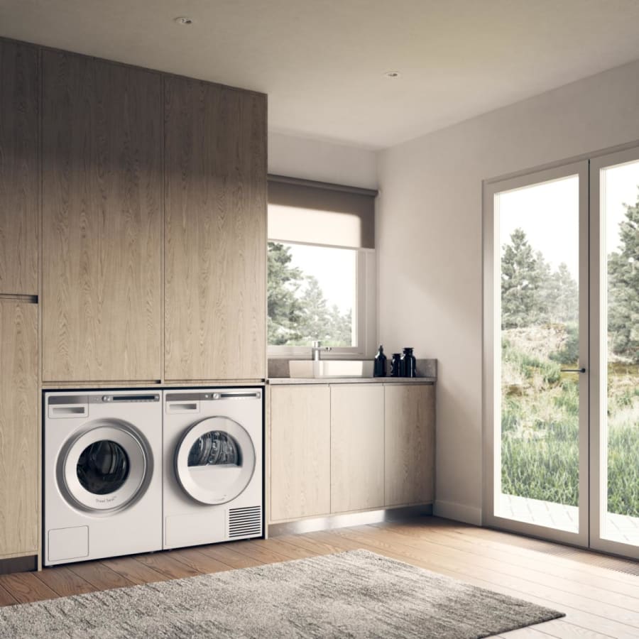 Stacked washer and dryer set store