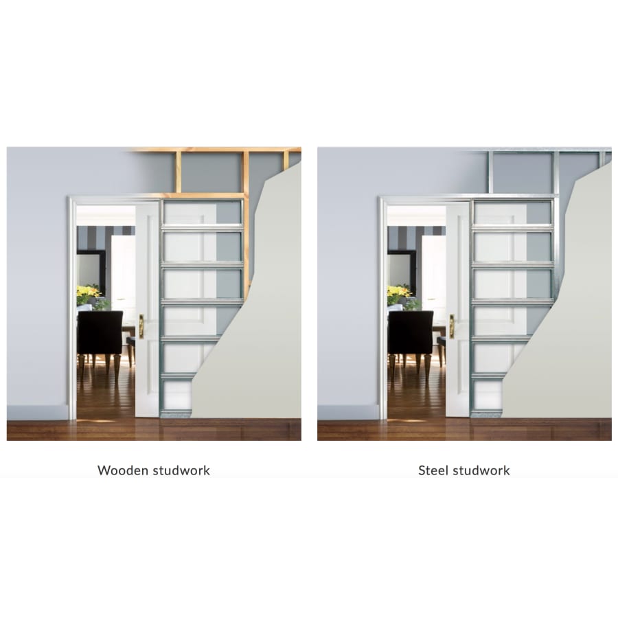 pocket door system