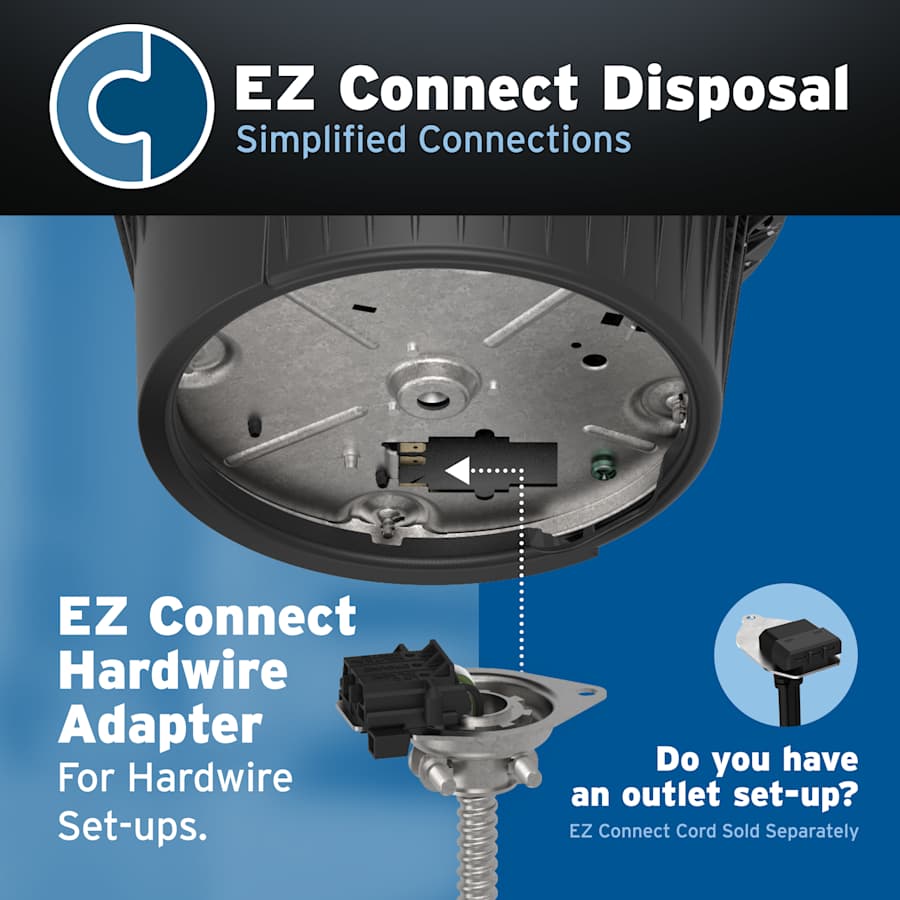 insinkerator overflow connection