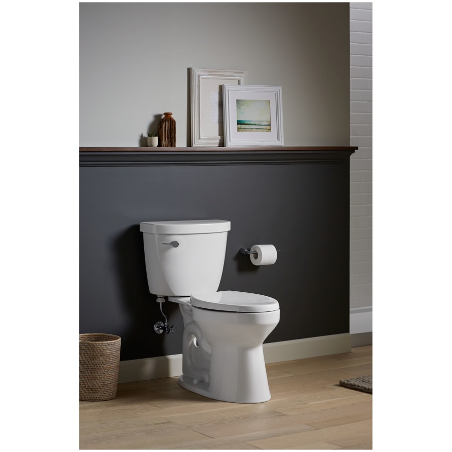 Kohler K 31621 0 Cimarron 1.28 GPF Two Piece Elongated Build