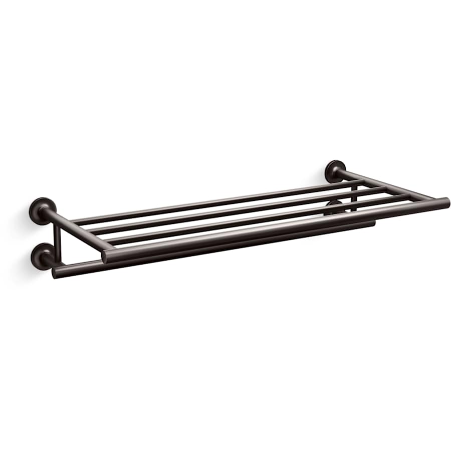 double towel kohler purist towel rack ARTIFACTS 24' DOUBLE TOWEL BAR