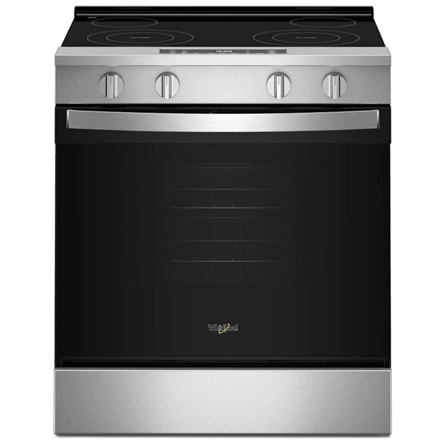 Whirlpool WSES3130SS 30" Electric Range with No Preheat and Slow Cook ...