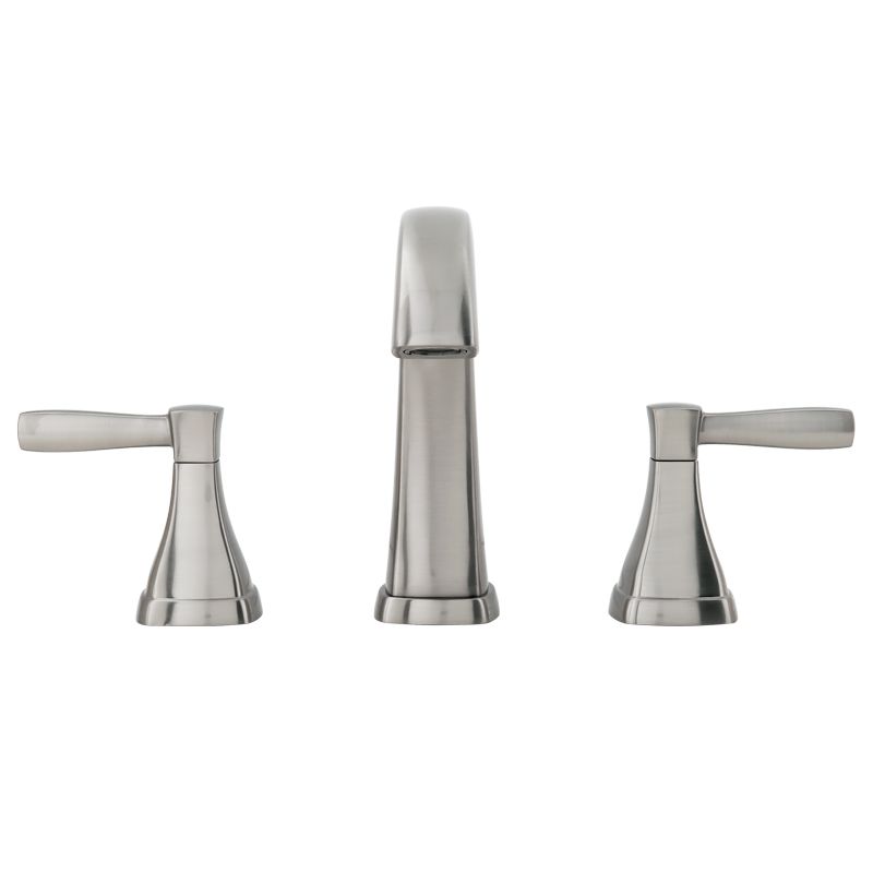 Faucet.com | MNO1714OU / MNO641-CP in White / Polished Chrome by Miseno
