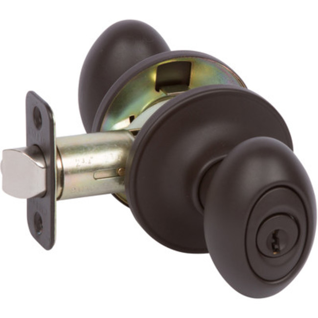 Callan KE1000 Carlyle Series Grade 3 Keyed Entry Knob Set Oil Rubbed ...