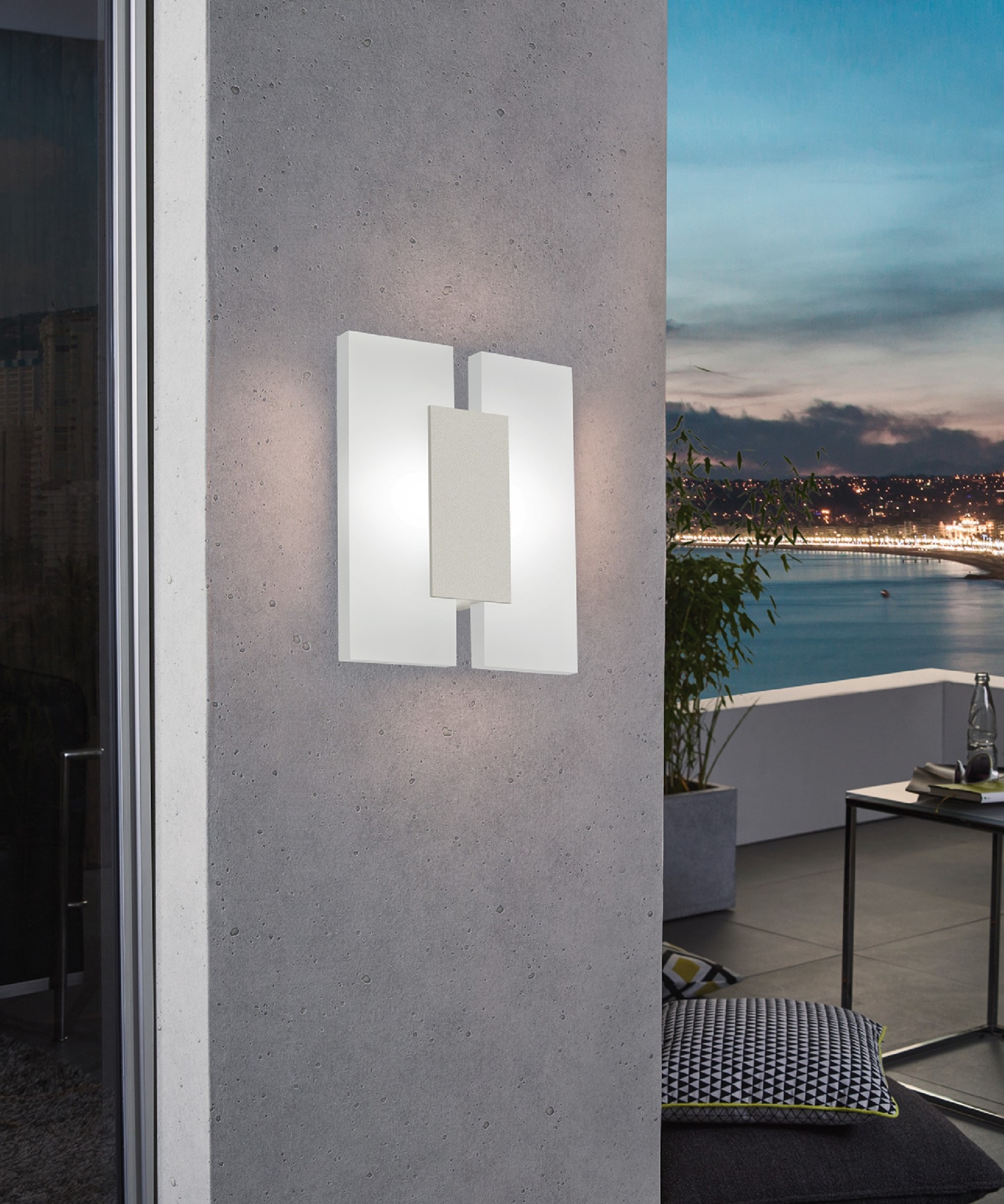 EGLO Lighting 204038A Metrass 2 Wall Sconce Matte Black for sale online ...