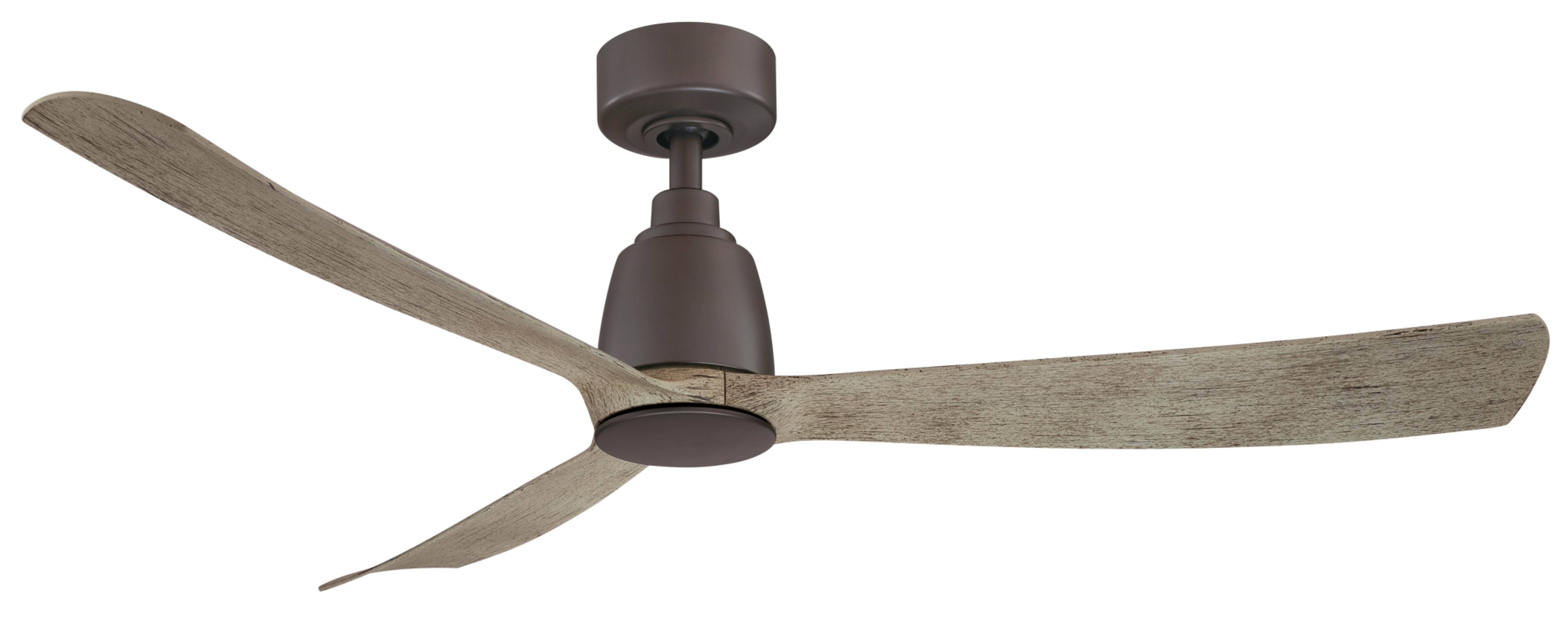 Fanimation Fans FPD8534GR Kute 3 Blade 52 Inch Ceiling Fan With ...