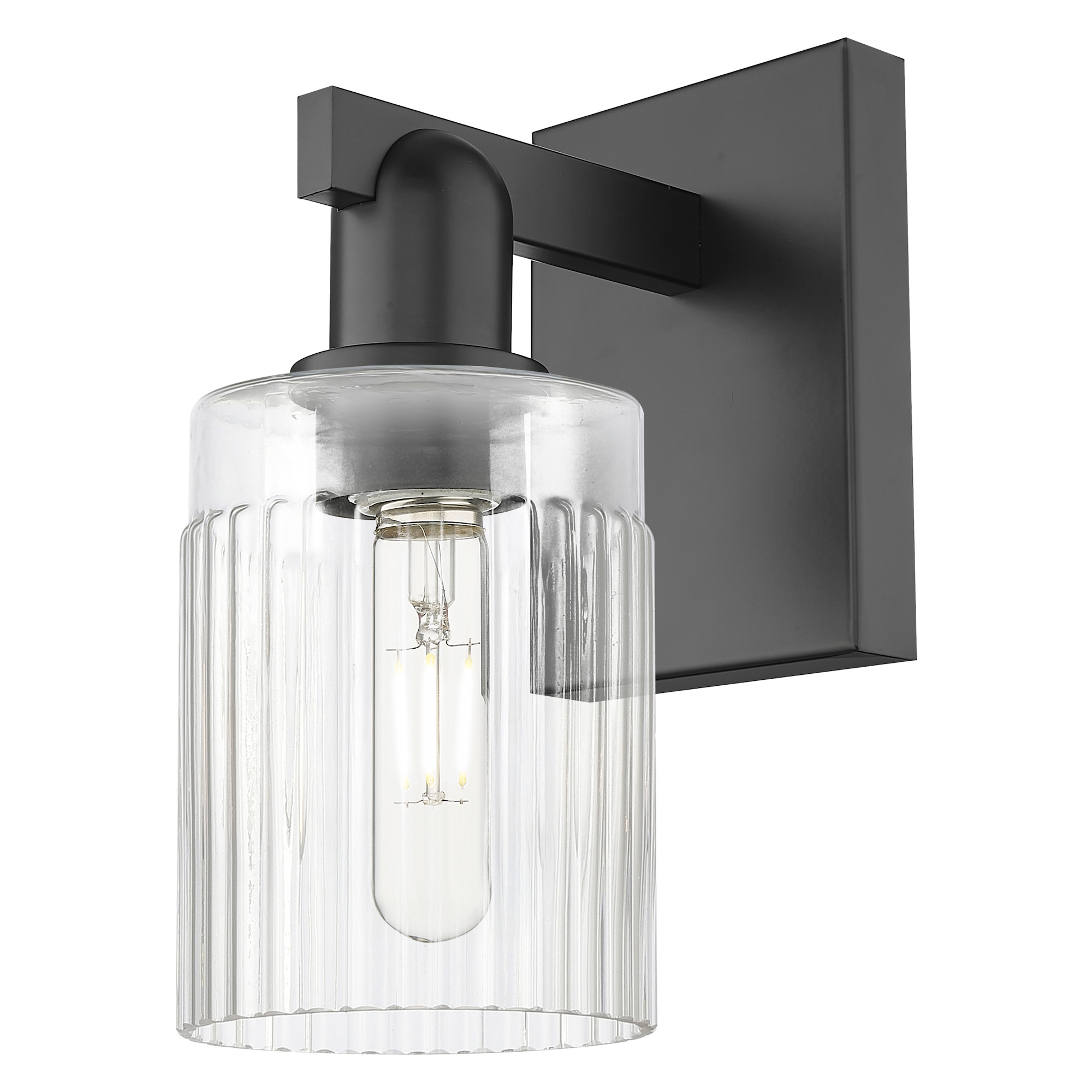 Innovations Lighting 716-1W-11-5 Hadley Sconce Hadley 11" Tall - Black ...