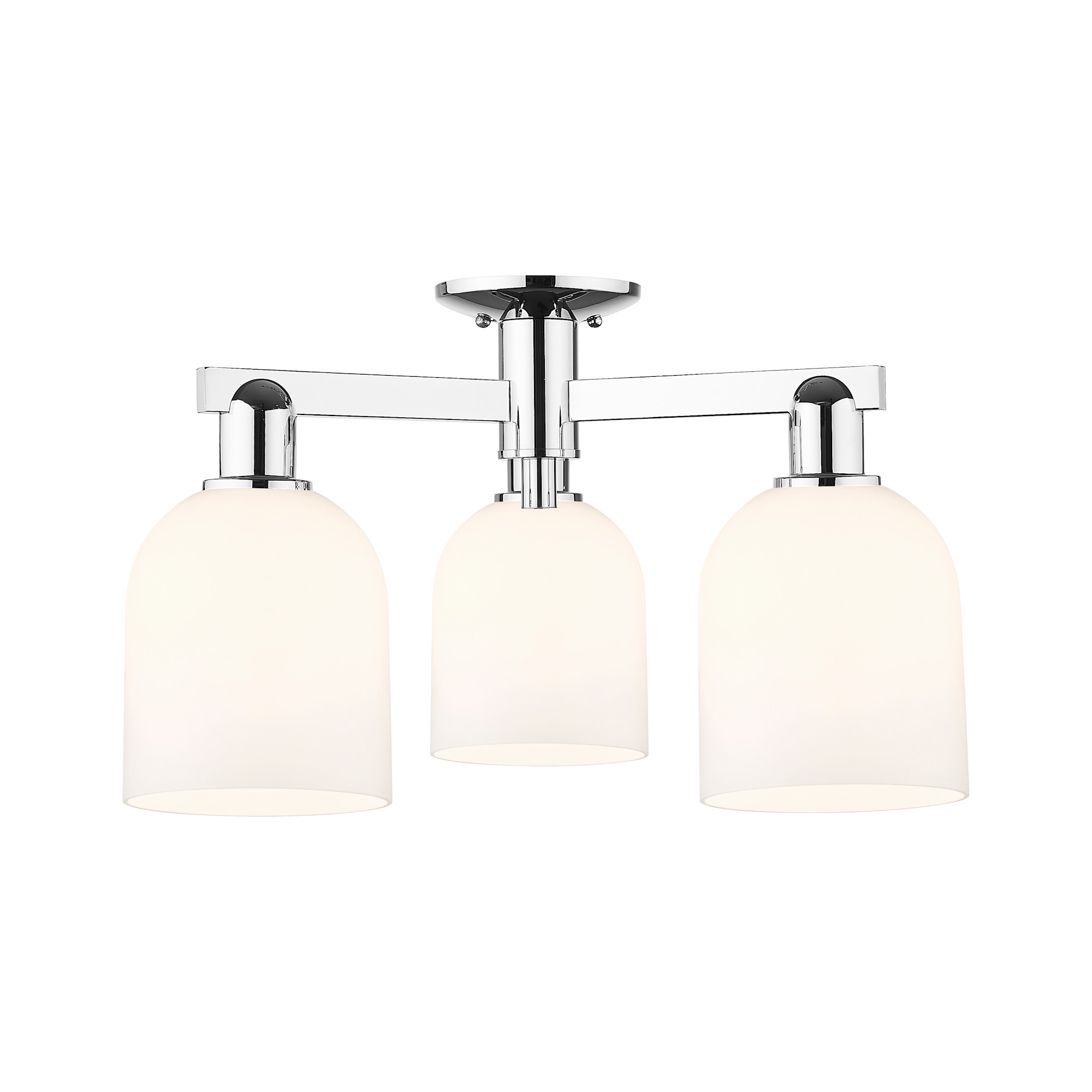 Innovations Lighting 716-3F-12-23 Bella Semi-Flush Bella 3 Light ...
